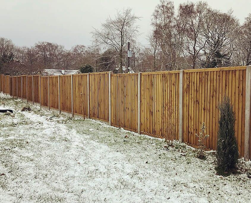Concrete Fencing Cheshire | Post and Panel Fencing Experts