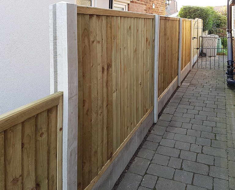 Concrete Fencing Cheshire | Post and Panel Fencing Experts
