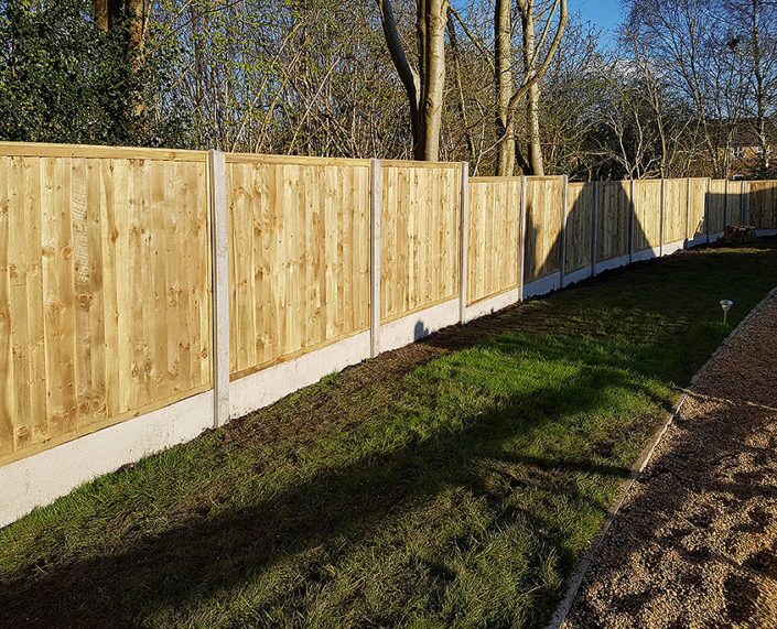 Concrete Fencing Cheshire | Post and Panel Fencing Experts