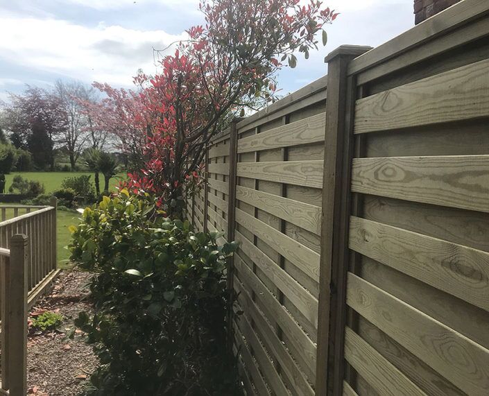 Double-Sided Fencing Cheshire | Stylish Garden Panel Fencing