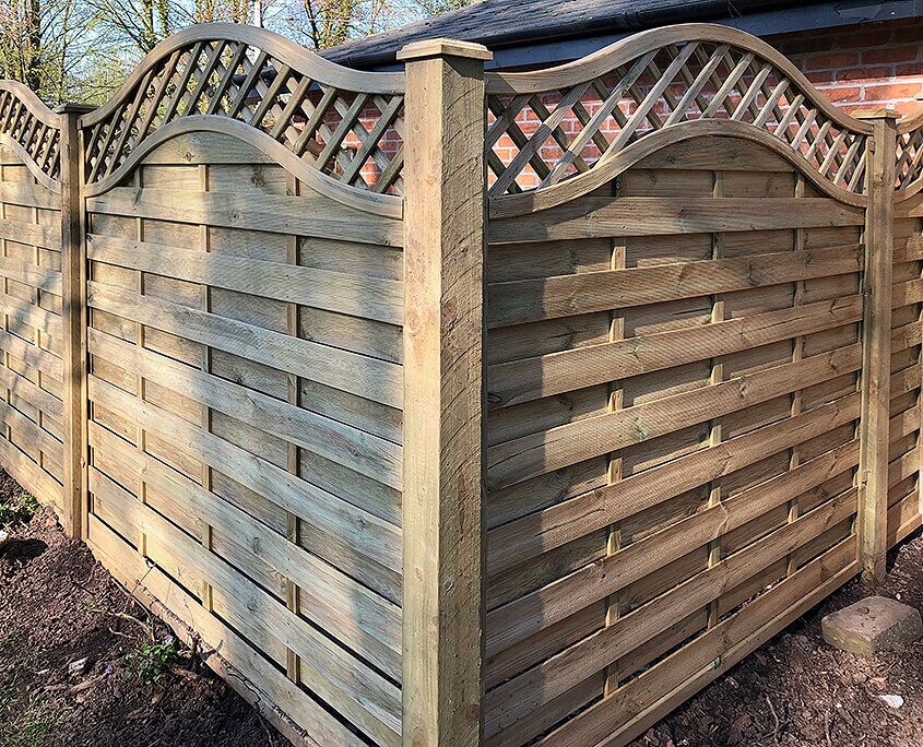 Double-Sided Fencing Cheshire | Stylish Garden Panel Fencing